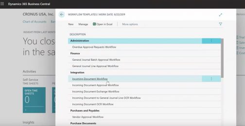 Approval Process in Microsoft Dynamics 365 Business Central