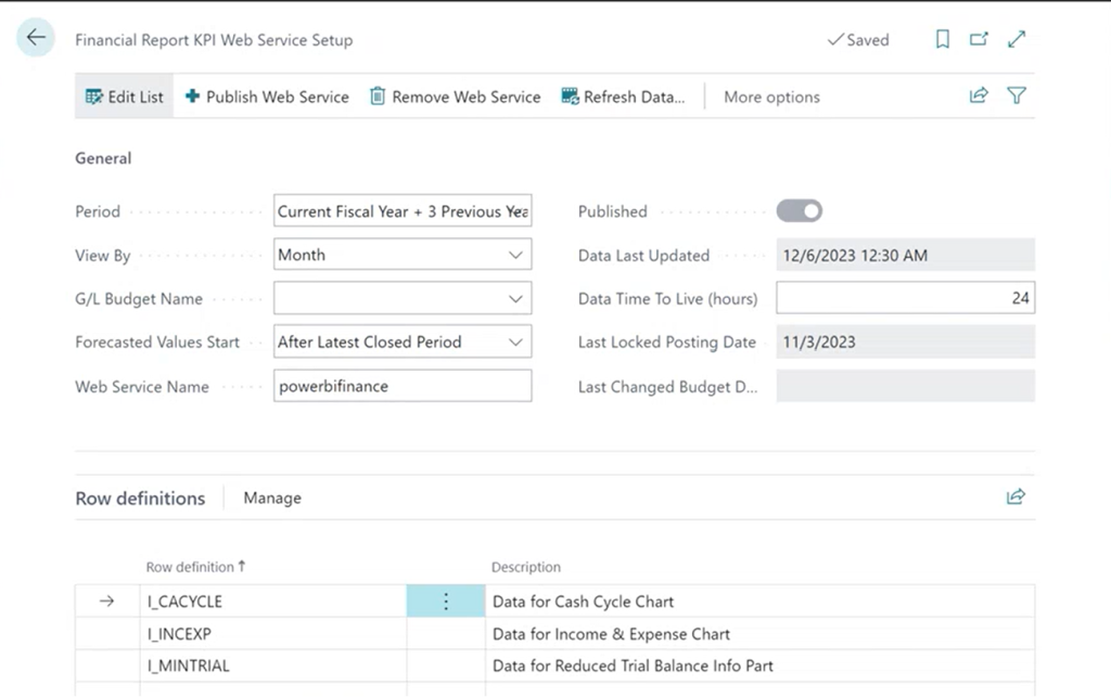 Financial Reporting in Microsoft Dynamics 365 Business Central