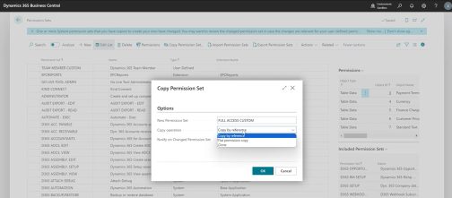 Permission Sets in Microsoft Dynamics 365 Business Central | Tensoft